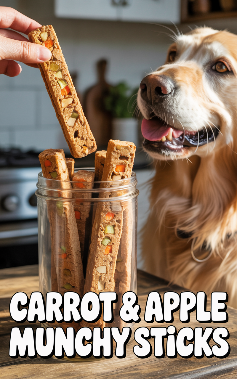 11 Homemade Apple & Carrot Dog Treats Recipes: Healthy Snacks for Pups